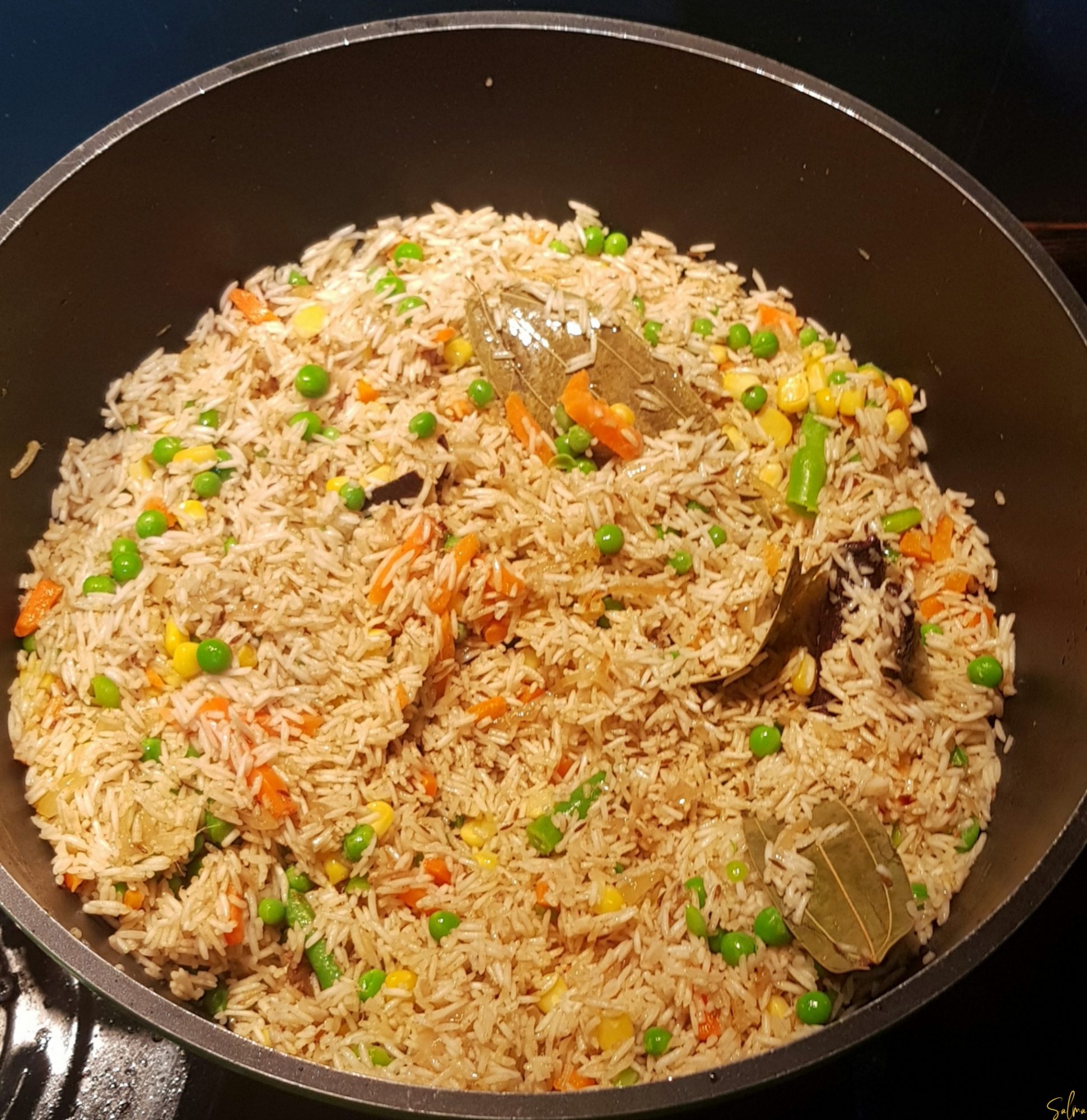 Mixed Vegetable Pilau – Salma's Recipes – Step by Step Recipes