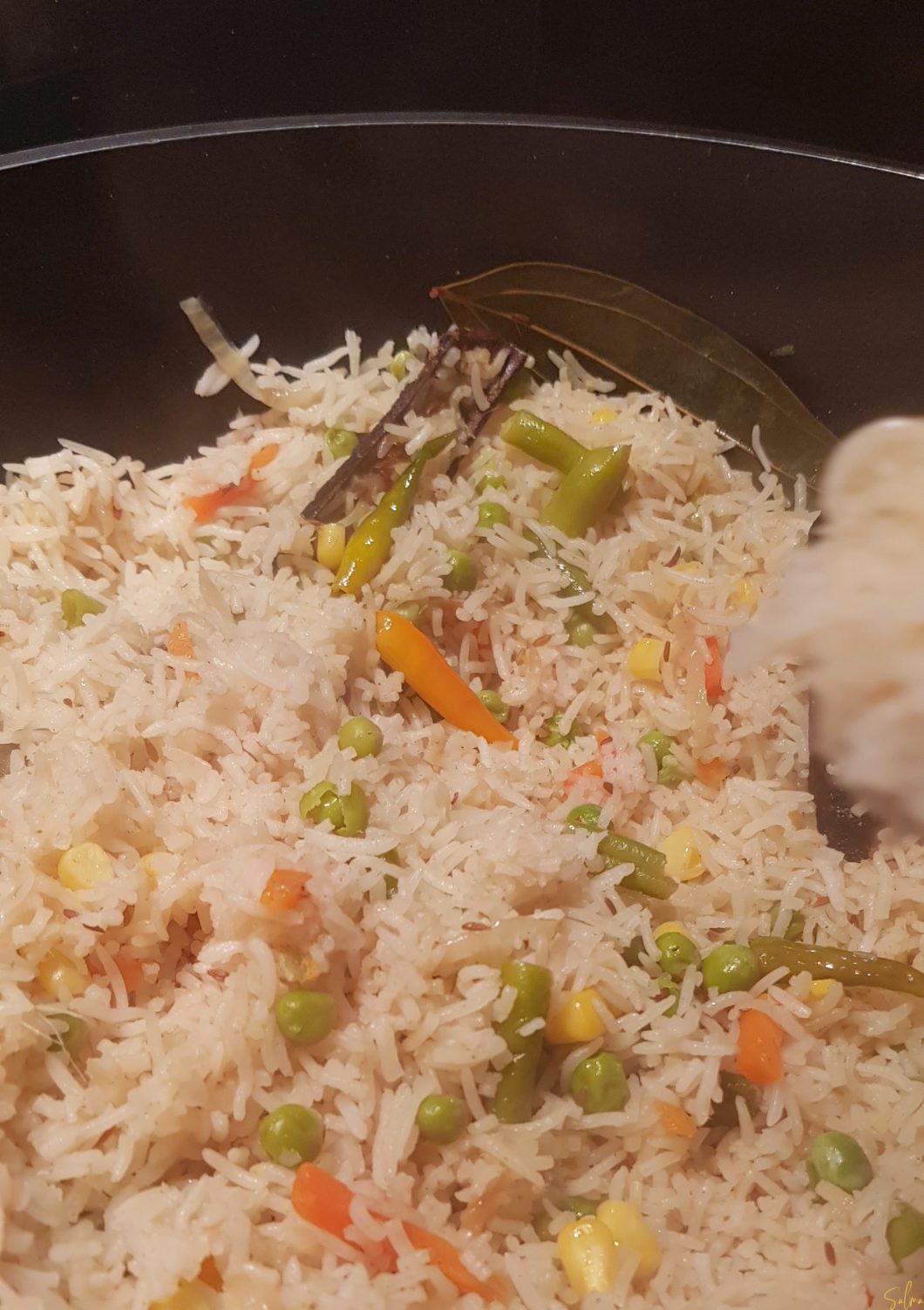 Mixed Vegetable Pilau – Salma's Recipes – Step by Step Recipes