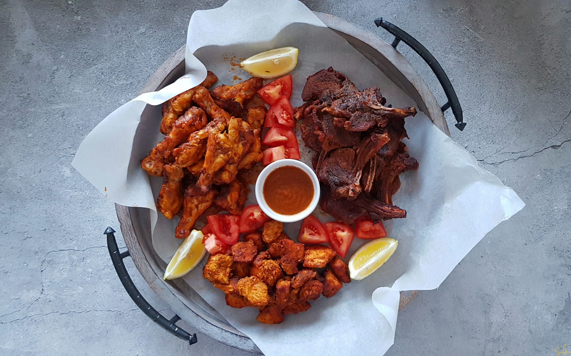 Mixed Grill Platter – Salma's Recipes – Step by Step Recipes